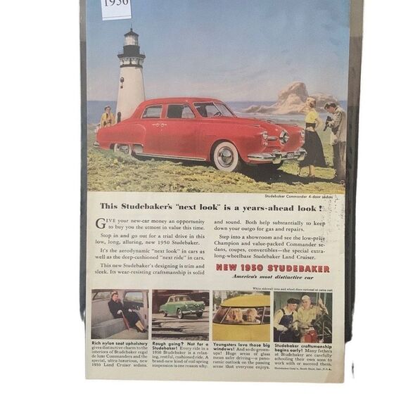 Studebaker | Art | Vintage956 Studebaker Next Look Advertisement ...